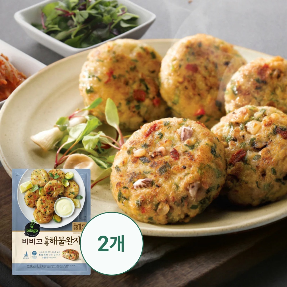 [CJ제일제당] 비비고 도톰해물완자 510g x 2개 | CJ제일제당 대한민국