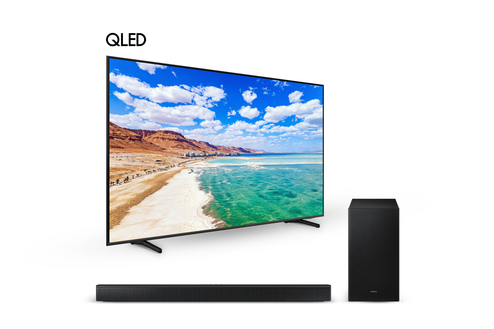 2024 QLED 4K QDE1 (138 cm) + 3.1 ch 사운드바 B650D | KQ55QDE1-B6 | Samsung 대한민국