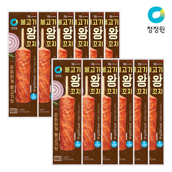 불고기 왕꼬치 핫바 90g x 12팩