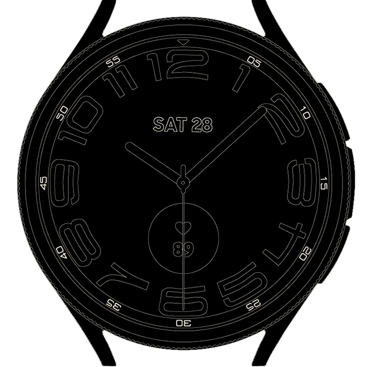 Business | Galaxy Watch6 Classic (Bluetooth, 43mm) | SM-R950NZKAXXV ...